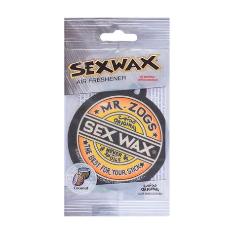 Sexwax Airfreshener Coconut Landers Outdoor World Irelands Adventure And Outdoor Store
