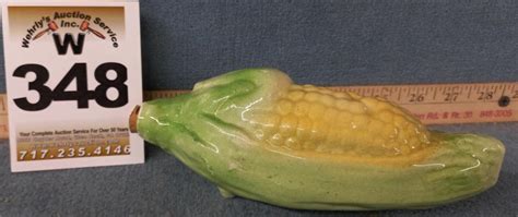 Bid Now Ceramic Ear Of Corn Flask November 2 0122 900 Am Est
