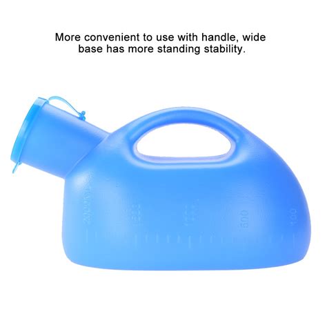 2000ml Portable Outdoor Urine Bottle With Lid Male Pee Urinal Storage