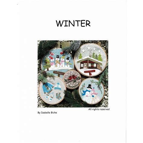 Latelier Disabelle ~ Winter Applique Patterns Hobby House Needleworks