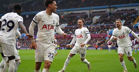 Tottenham Rout Aston Villa As John Mcginn Sees Red
