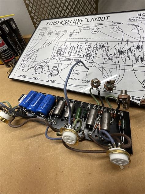 Fender Deluxe 5e3 Chassis And Board Reverb