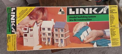 Linka Model Building System Stonework Set 8001 Boxed Vintage £500