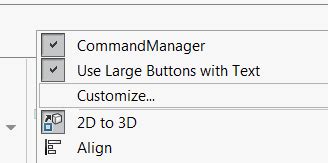 Additional Customization For Commands In Toolbar