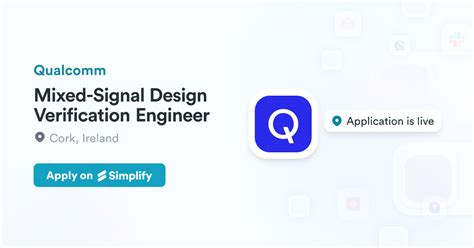Mixed Signal Design Verification Engineer Qualcomm Simplify Jobs