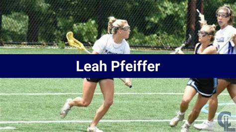 Leah Pfeiffer Lacrosse Highlights PA 2024 Att YouTube