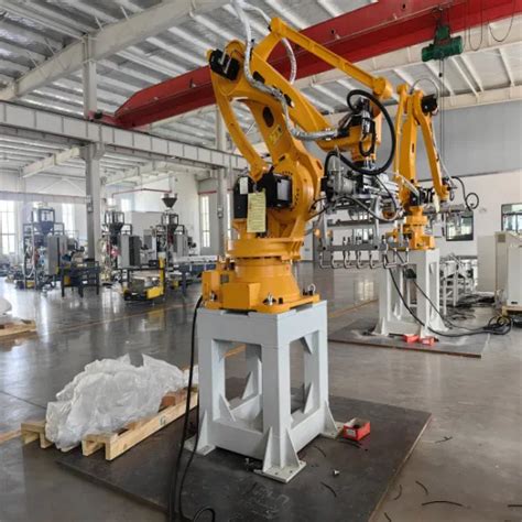 Packing And Placing Plc 4 Axis Palletizing Robot Used In Factories