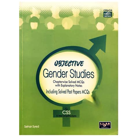 Gender Studies Mcqs By Sehar Syed Hsm Css Books Point