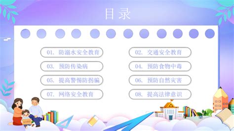 小学生主题班会 学校教育周末安全教育 课件 共24张PPT 21世纪教育网 二一教育