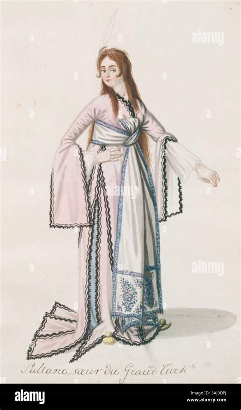 This Artwork Created Between 1808 And 1826 Might Depict Esma Sultan