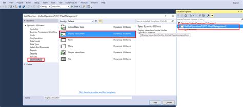 How To Create Menu And Menu Item In Dynamics 365