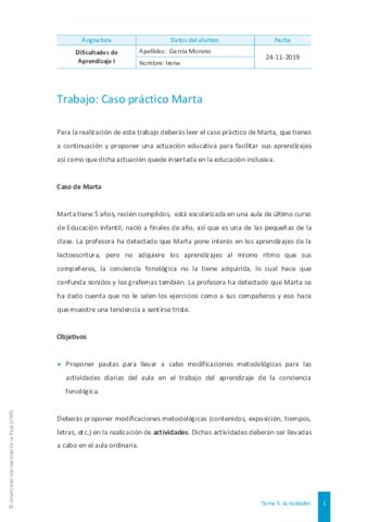 Trabajo Caso Practico Marta Pdf