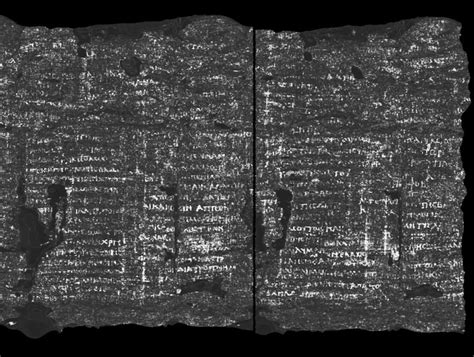 Scientists Use Ai To Help Decipher Ancient Scrolls Charred By The Mt