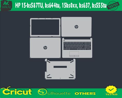 Hp 15 Bq Skin Vector Template 4 00