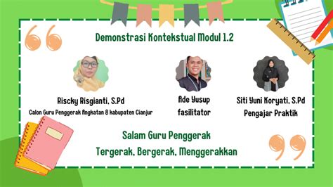 Demonstrasi Kontekstual Modul 1 2