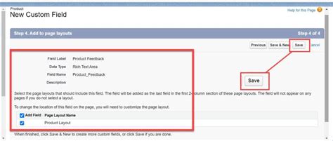 Salesforce Rich Text Field