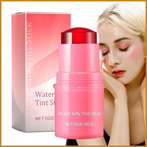 Cooling Water Jelly Tint Natural Blush And Lip Tinted Stick Multi Use