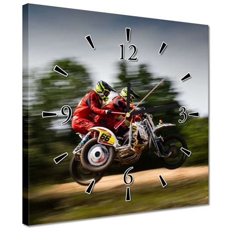 Zegar 30x30cm Motocykl Motor Sport ZeSmakiem Sklep EMPIK