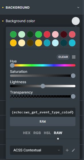 [issue] using custom php function {echo function} inside background