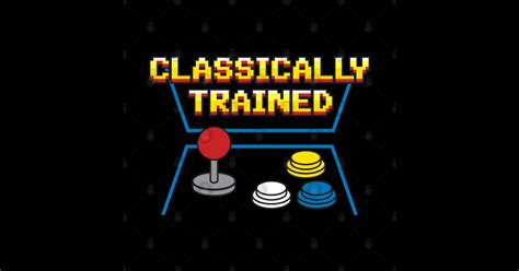 Classically Trained Classic Arcade Games Arcade Game Sticker