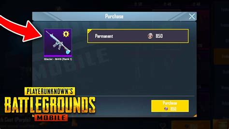 How To Get Permanent M416 Skin For Free In Pubg Mobile Youtube