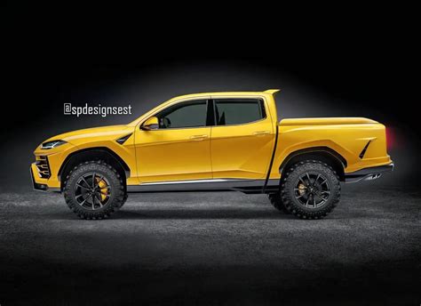 Somebody Needs To Make This Virtual Lamborghini Urus Pickup Truck A