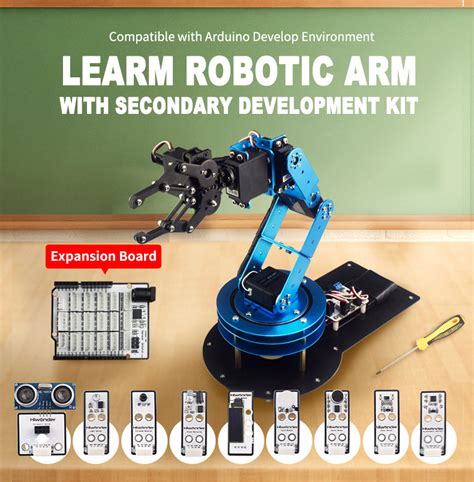learm機械手臂適合初學者及二次開發 米羅科技文創學院