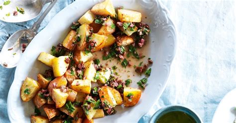 Warm Roast Potato Salad