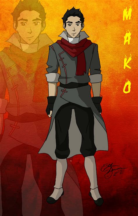 Legend Of Korra Mako By Iisan Tomason On Deviantart