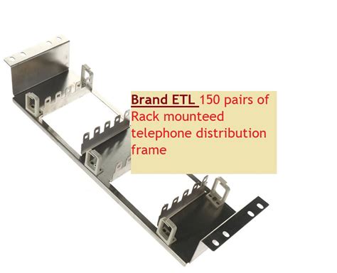 Krone Frame Back Mounted 3u 19″ Rack 150 Pairs Etl