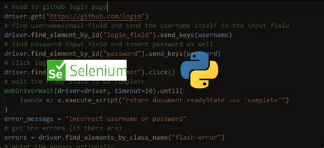 how to automate login using selenium in python the python code