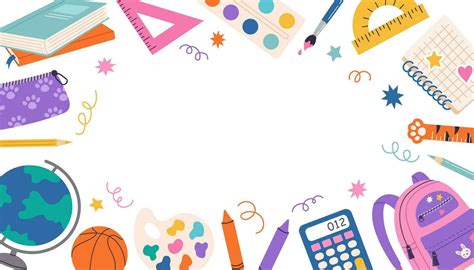 Cute School Background Vector Art Icons And Graphics For Free Download