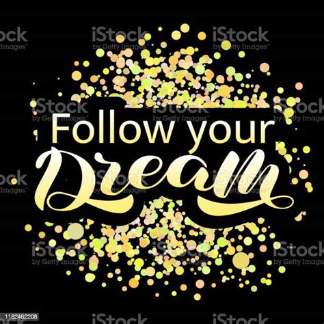 당신의 꿈의 문자를 따르십시오 카드 또는 포스터용 벡터 일러스트레이션 0명에 대한 스톡 벡터 아트 및 기타 이미지 0명 동기 부여 로고 Istock