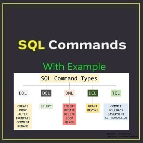 SOLUTION Types Of SQL Commands With Examples Studypool