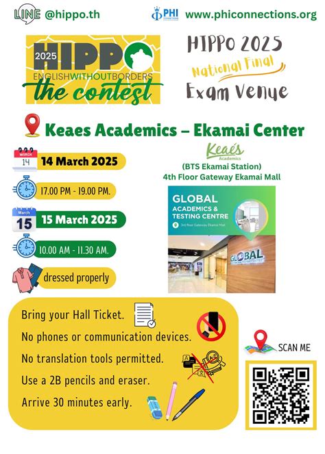 Hippo English Without Borders The Contest Th Amphoe Phimai