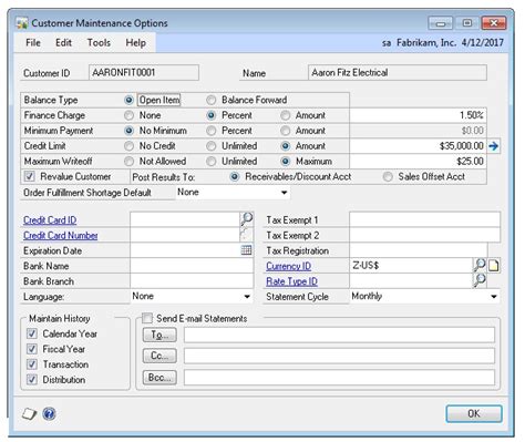 Receivables Management In Dynamics Gp Dynamics Gp Microsoft Learn