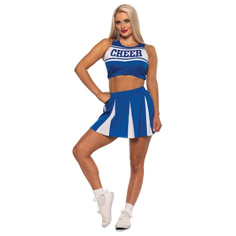 Underwraps Cheer Leader Two Piece Costume Cute Halloween Costume For