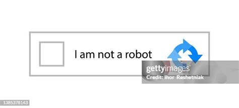 Robot Code Captcha And Recaptcha Button Captcha Test Password Turing
