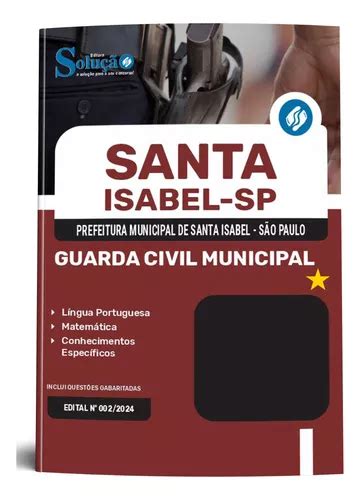 Apostila Completa Guarda Civil Municipal Santa Isabel Sp 2024