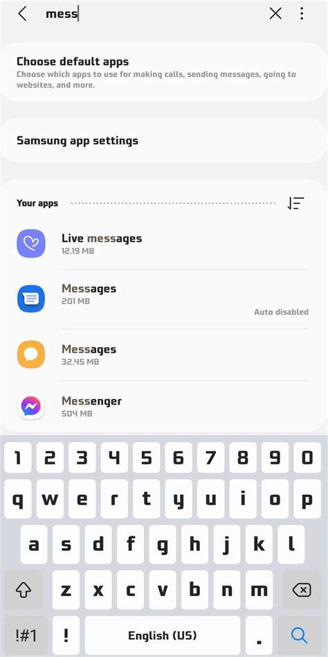 Solved Default Messaging App Samsung Members