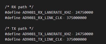 AD9082 Kuiper Configuration For Custom JESD Mode VPK180 Q A High Speed ADCs EngineerZone