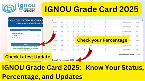 Ignou Grade Card Status 2025 Complete Guide