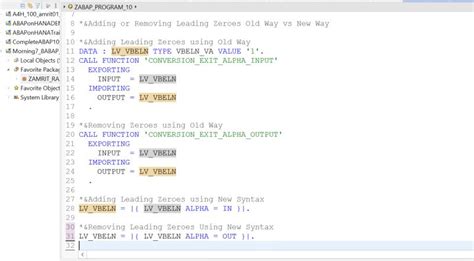 How To Add Or Remove Leading Zeroes In Abap With Ease Amrit Raj Posted On The Topic Linkedin