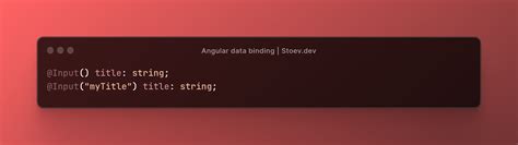 angular data binding