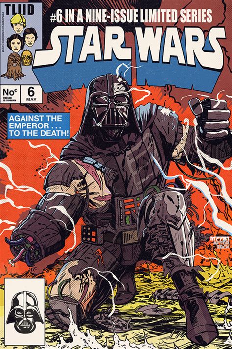 Darth Vader Star Wars Homage To Secret Wars 10 Comic Cover — Geektyrant