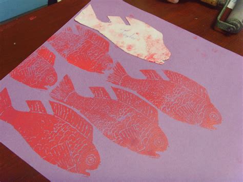 Corbet Art Exploring Poly Block Printing