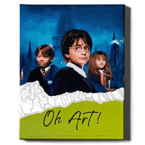 Malowanie Po Numerach 40x50cm Harry Potter Obraz Do Malowania Po