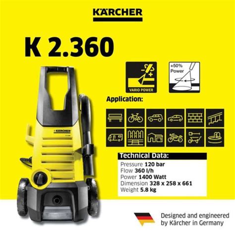 Jual KARCHER K 2.360/ K2 .360/ K 2 360 High Pressure Cleaner - Jakarta ...