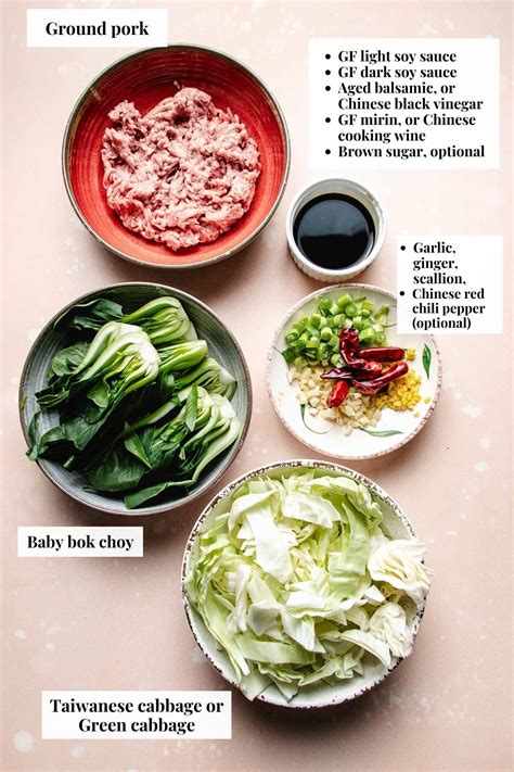 Ground Pork Stir Fry With Cabbage And Bok Choy I Heart Umami®