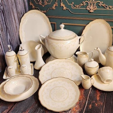خرید و قیمت سرویس چینی 6نفره 12نفره چینی توس هزینه ارسال رایگان از غرفه